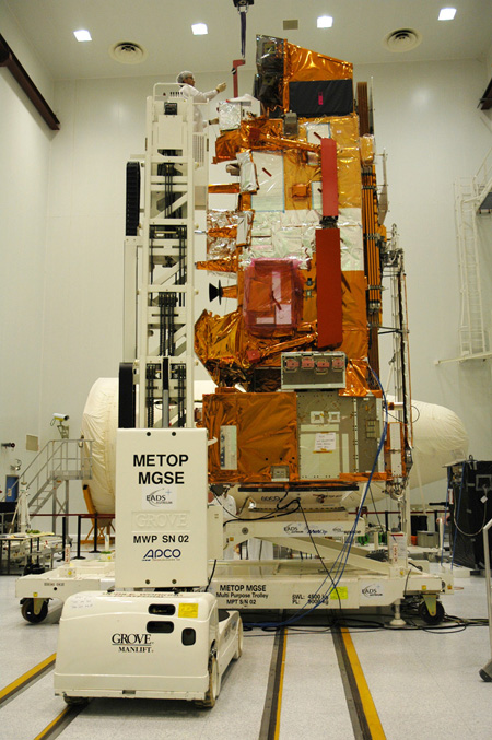 Starsem Feature Story: MetOp-A launch campaign